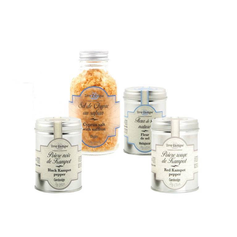 Gurmano druskos ir pipirų rinkinys TERRE EXOTIQUE – The Mood